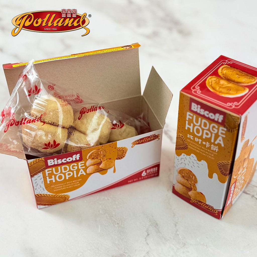 Polland Biscoff Fudge 6pcs 30grams/piece – Polland Hopia